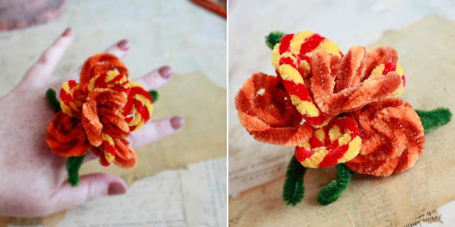 Pipe Cleaner Cocktail Rings: Liberace Style - Aunt Peaches